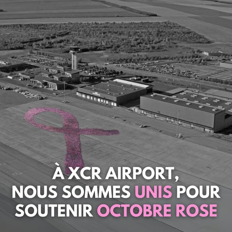 XCR Airport s’envole pour Octobre Rose - XCR Airport